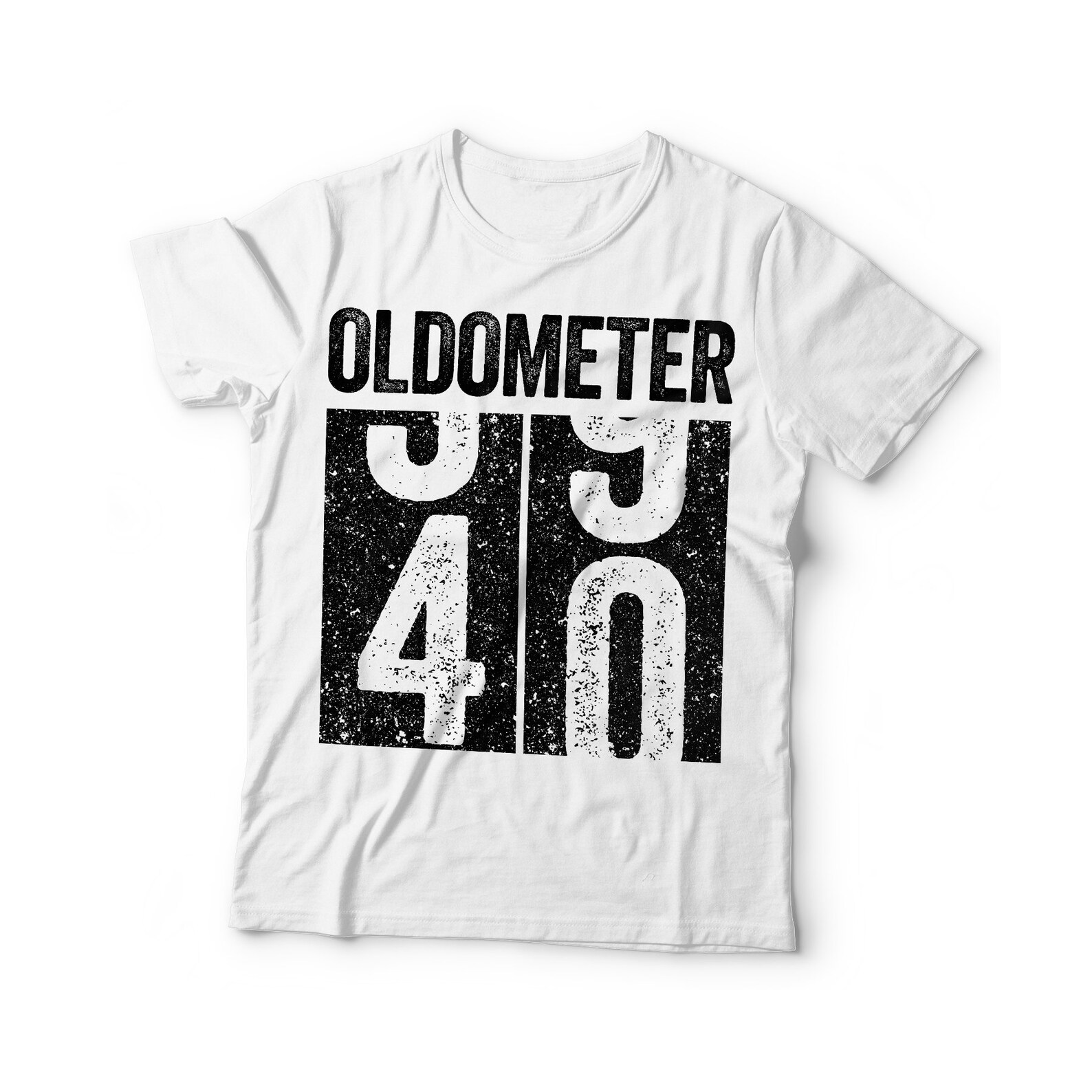 Oldometer 40 T-shirt Unisex Funny 40 AF Mens 40th Birthday - Etsy