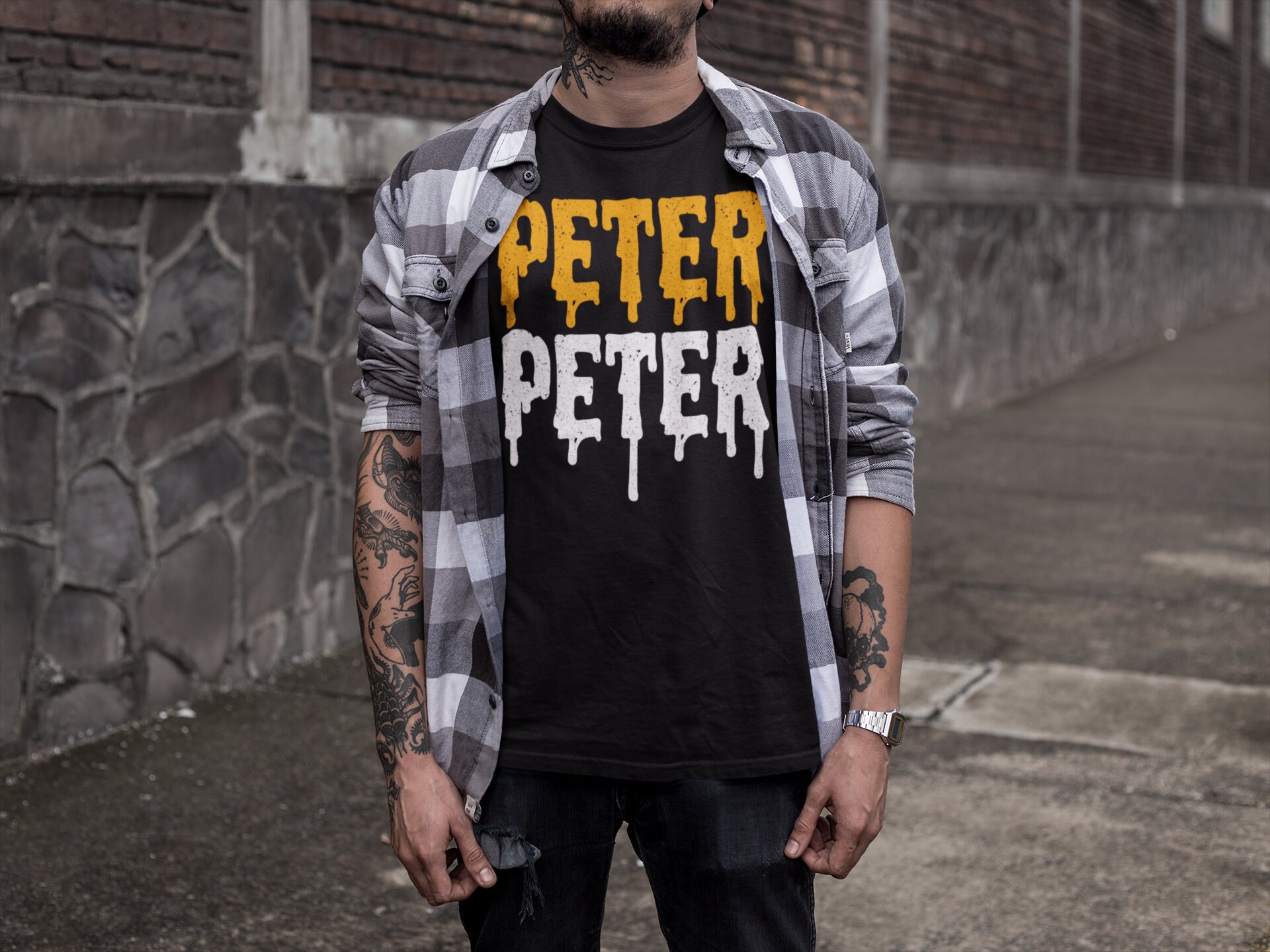 Peter Peter T-shirt - Unisex Mens Peter Peter Pumpkin Eater Costume ...