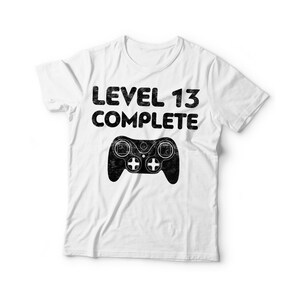 Level 13 Complete T-shirt Funny Mens 13th Wedding | Etsy