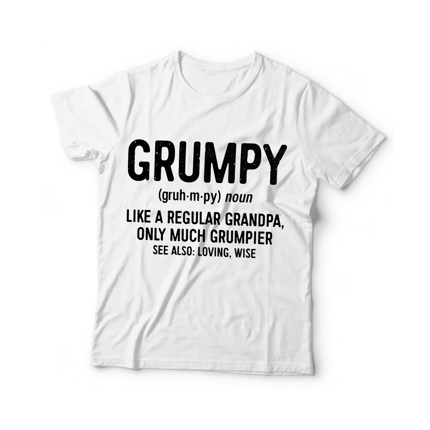 Grumpy Like A Regular Grandpa Only Grumpier T-shirt Unisex - Etsy