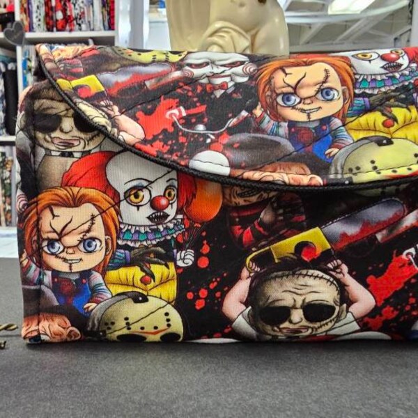 Trifold Horror Wallet - Etsy