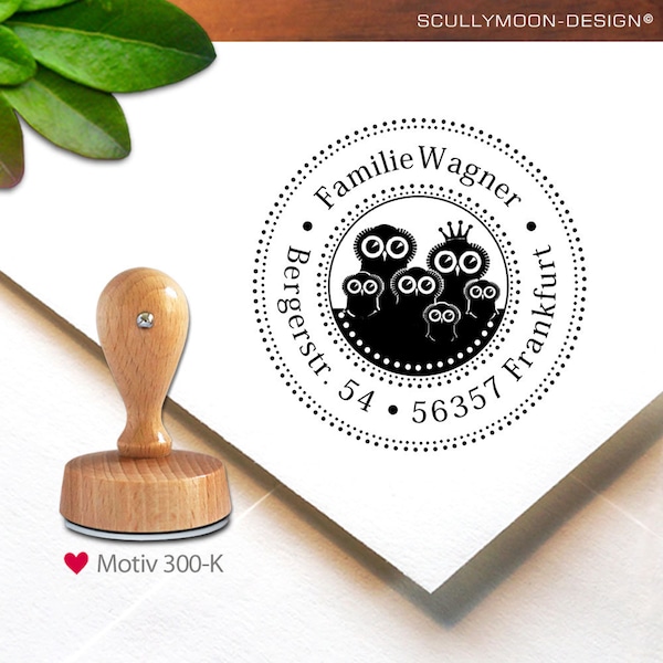 Family Name Stamp - Etsy