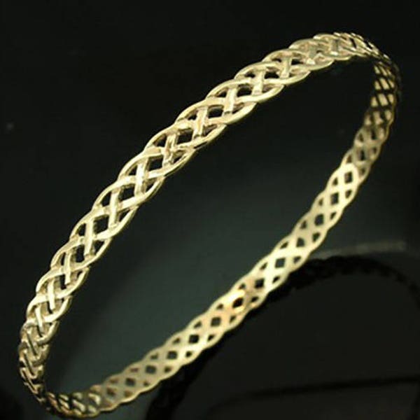 Gold Filigree Bangle - Etsy