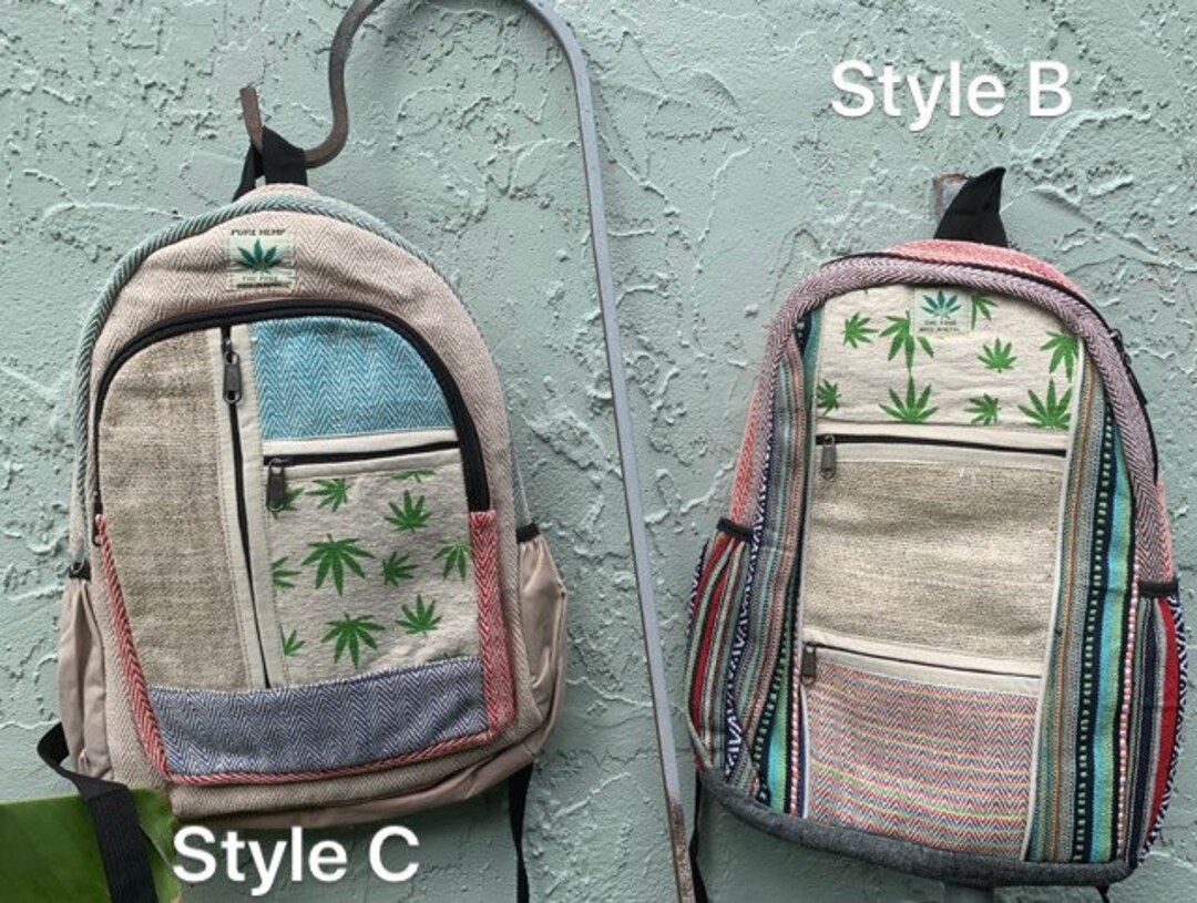 Hemp Backpack - Etsy