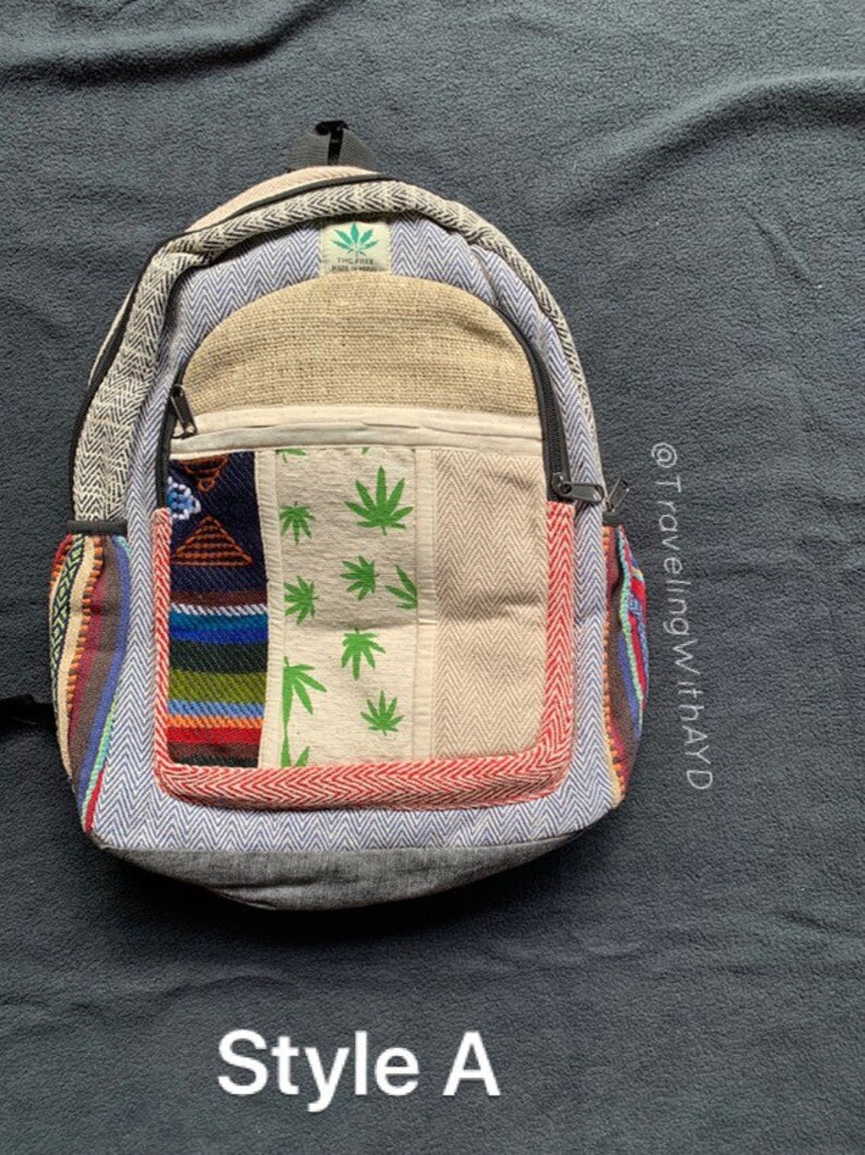 Hemp Backpack - Etsy