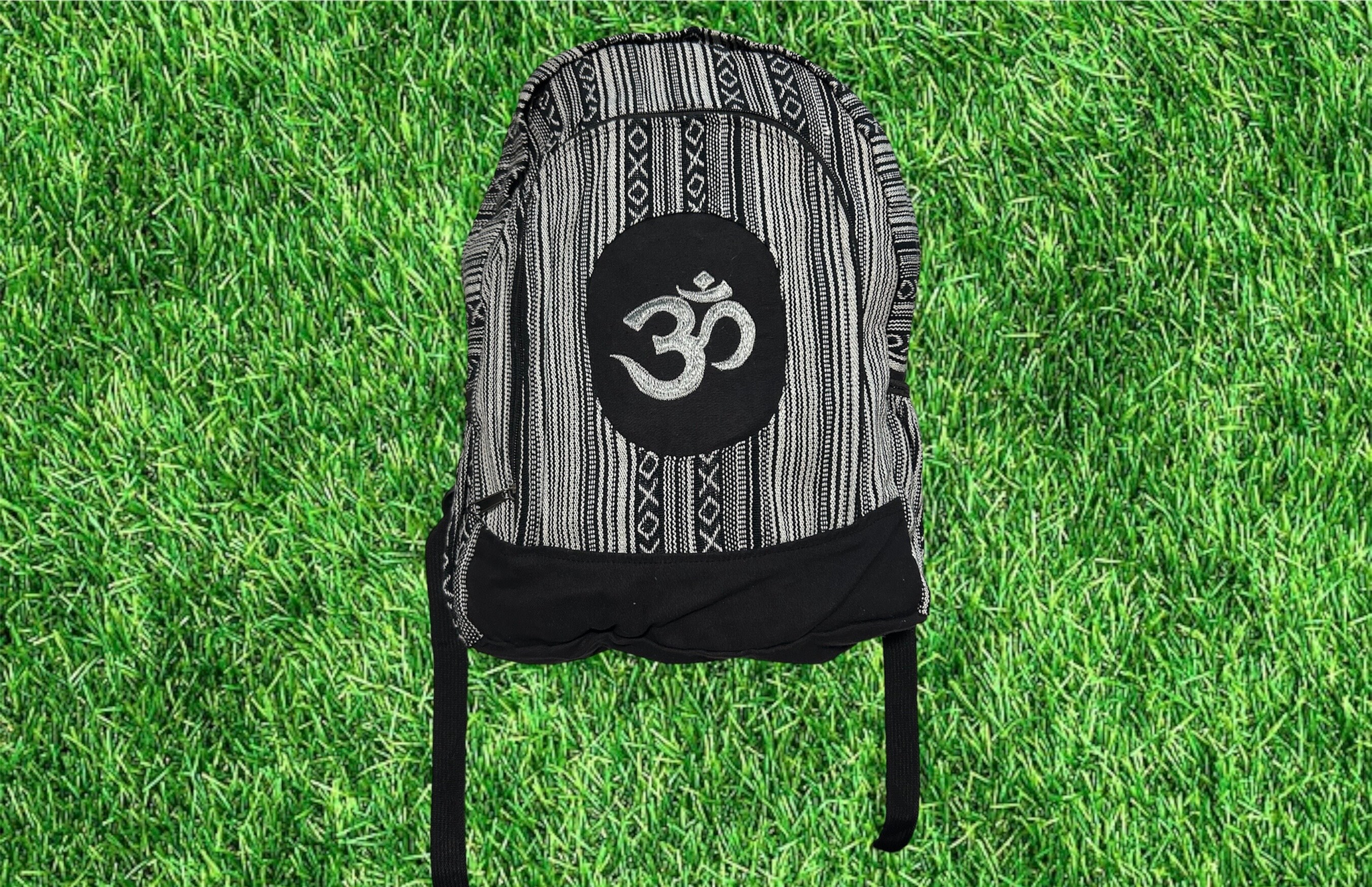 Nepalese Handmade Om Geri Cotton Backpack - Etsy
