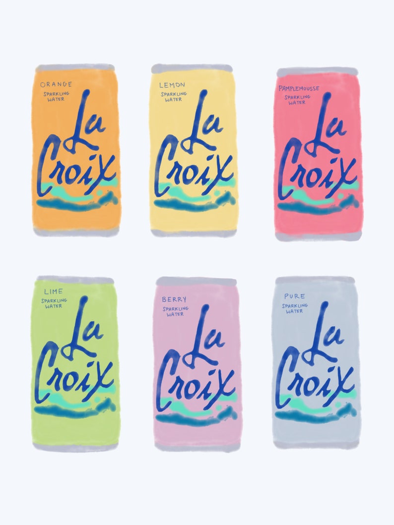 La Croix Digital File - Etsy