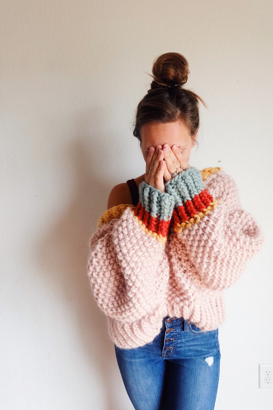 Feelin Like Fall Jumper Sweater Knitting Pattern - Etsy Canada