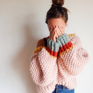 Feelin’ Like Fall Jumper Sweater Knitting Pattern - Etsy Canada