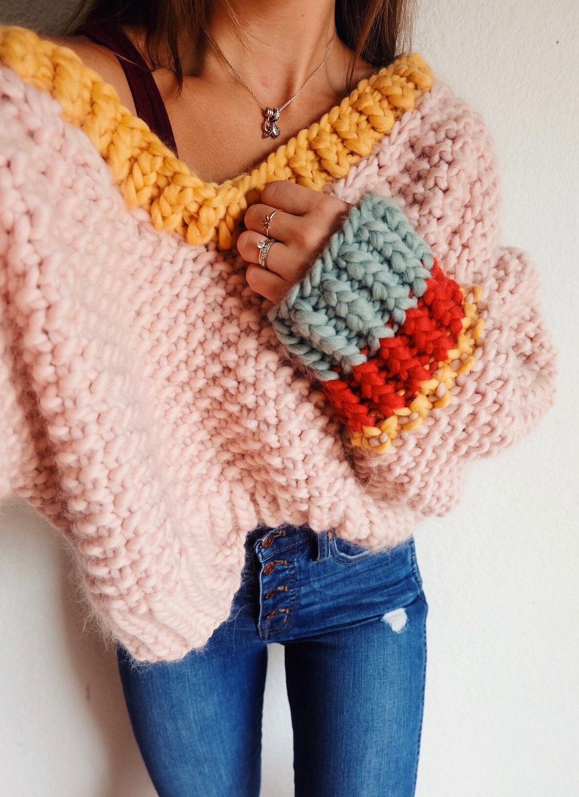 Feelin Like Fall Jumper Sweater Knitting Pattern - Etsy Canada