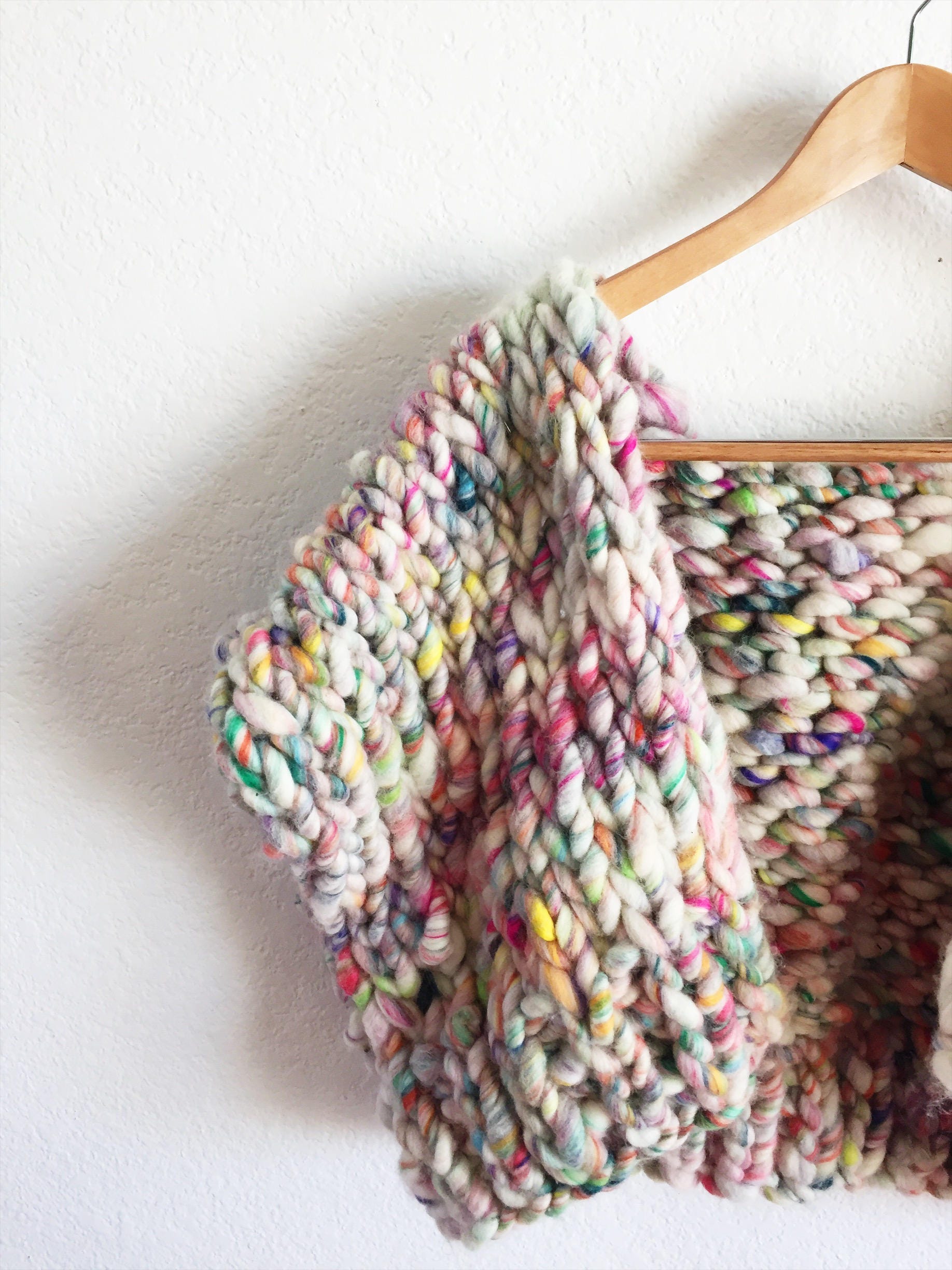 Unicorn Yarn Crop Cardi Knitting Pattern - Etsy