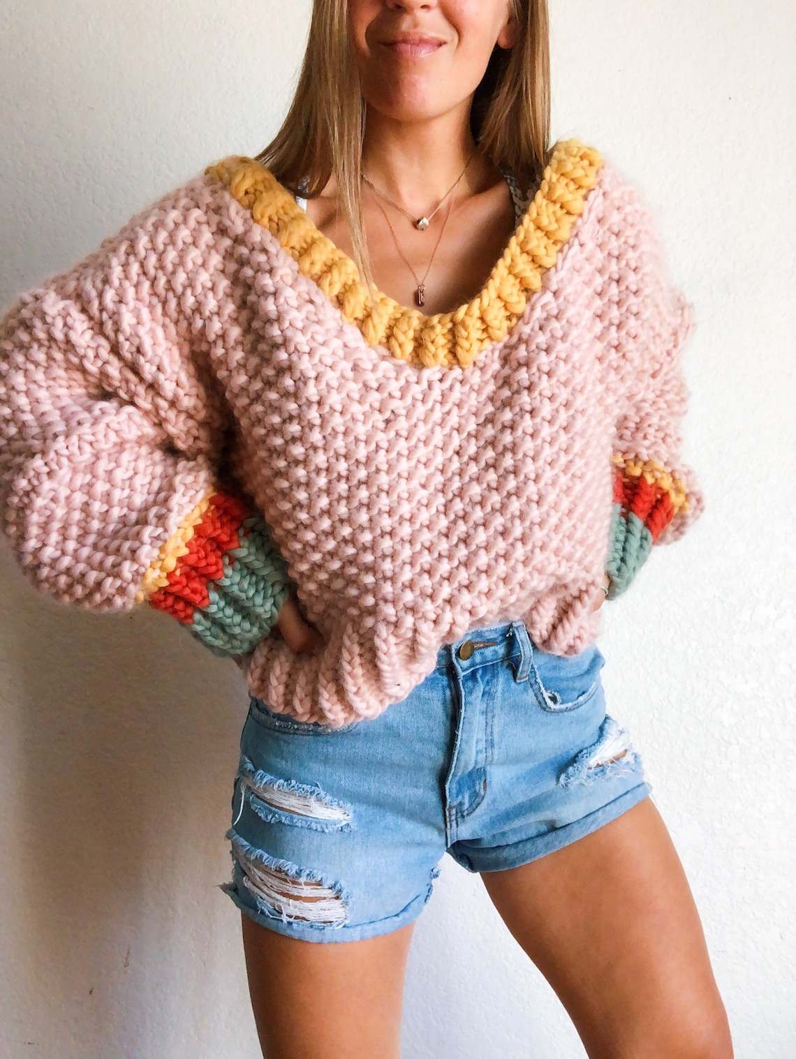 Feelin Like Fall Jumper Sweater Knitting Pattern - Etsy Canada