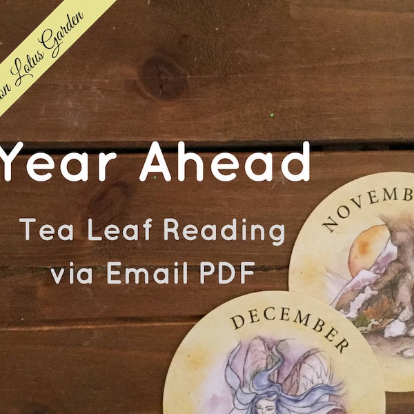 Tea Leaf Oracle Cards - Etsy