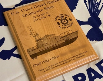 Coast Guard Plaque | Etsy