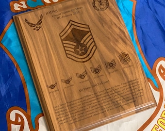 Usaf Plaque - Etsy