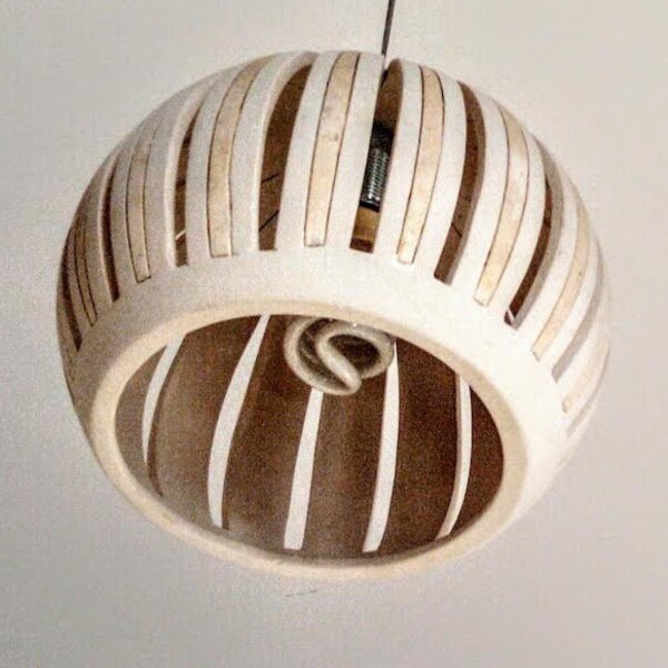 Ceramic Light Fixture - Etsy