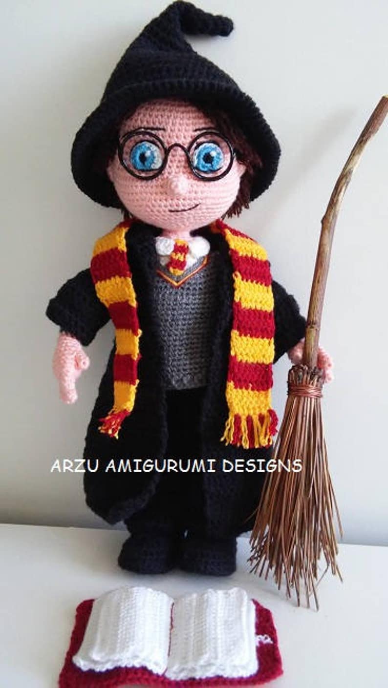 Wizard Boy-amigurumi Crochet Pattern-pdf - Etsy