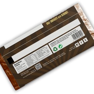 Editable Candy Bar Wrapper 2 - Hershey Version - Fully Editable - Etsy