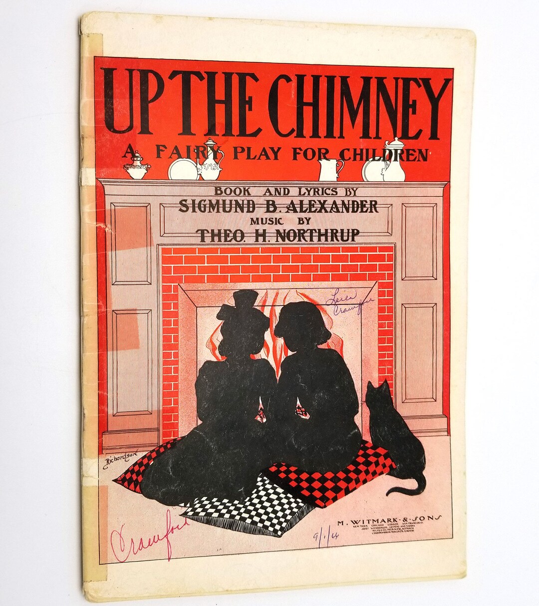 Up the Chimney: A Fairy Play for Children 1907 by Sigmund Bowman ...