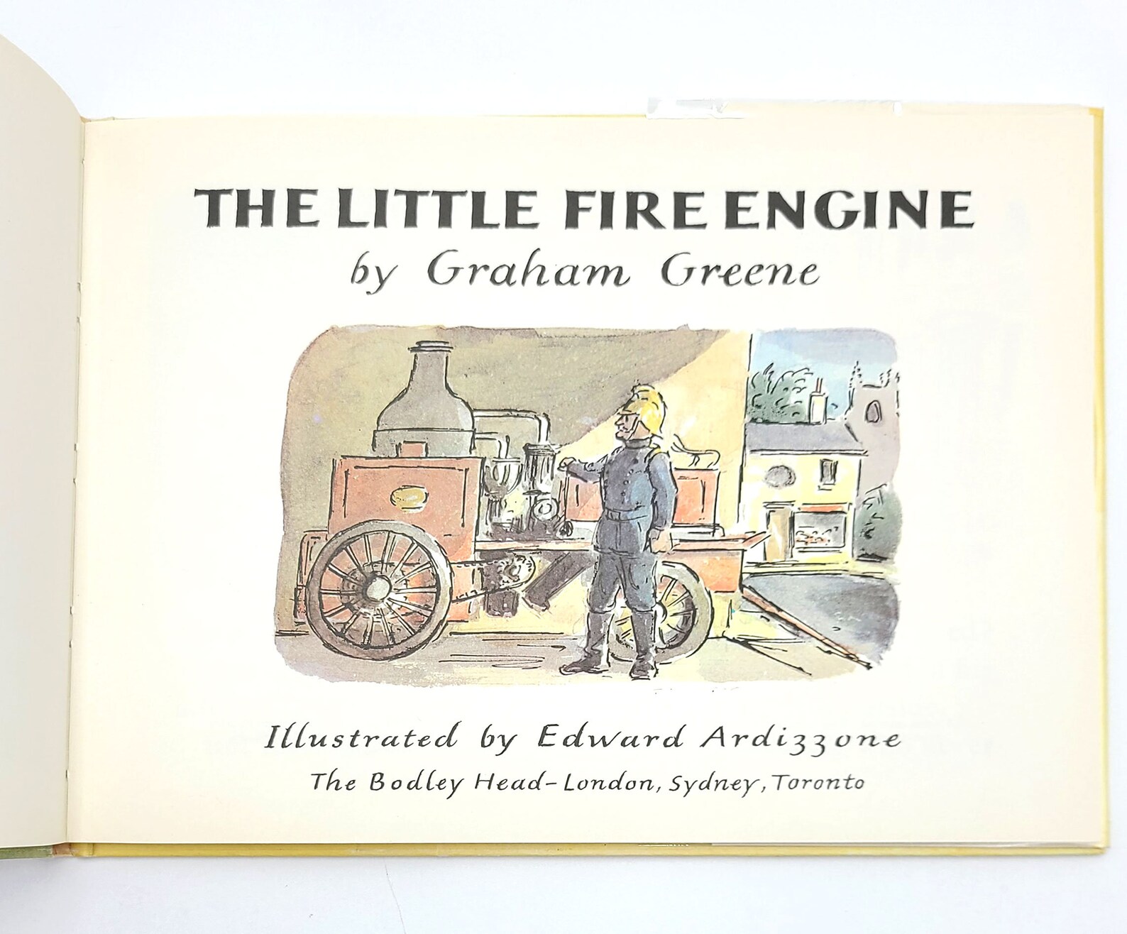 The Little Fire Engine 1973 Graham Greene / First UK Edition ...