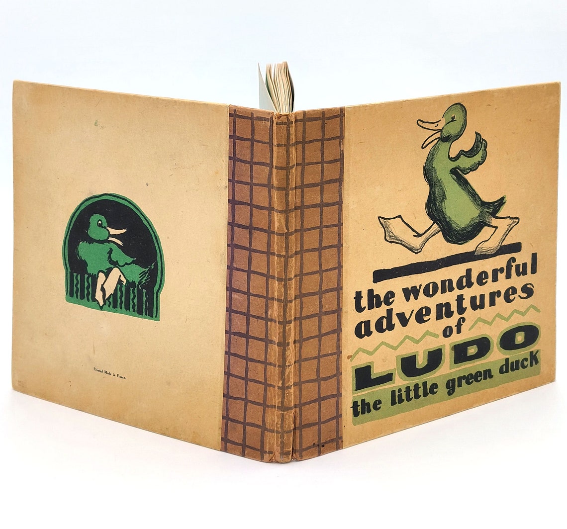 The Wonderful Adventures of Ludo the Little Green Duck by JACK ROBERTS ...