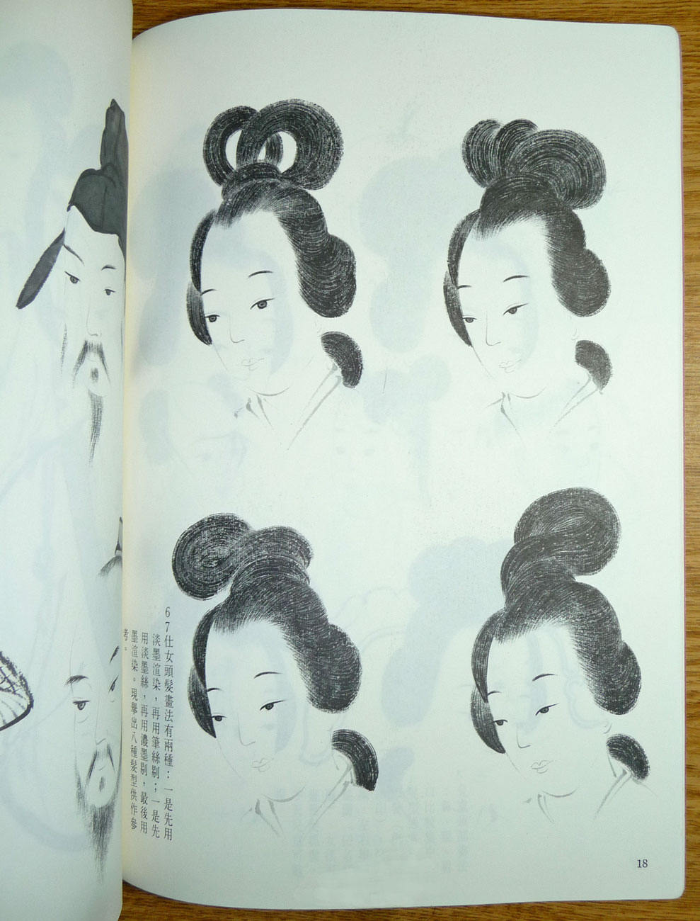 Gu Zhuang Ren Wu Hua Fa 1985 Wenbin Wu Chinese Painting - Etsy