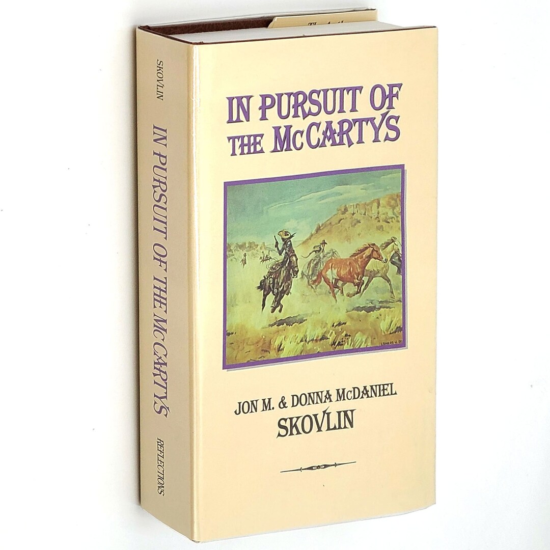 In Pursuit of the Mccartys by Jon & Donna Skovlin SIGNED 2001 Outlaw ...