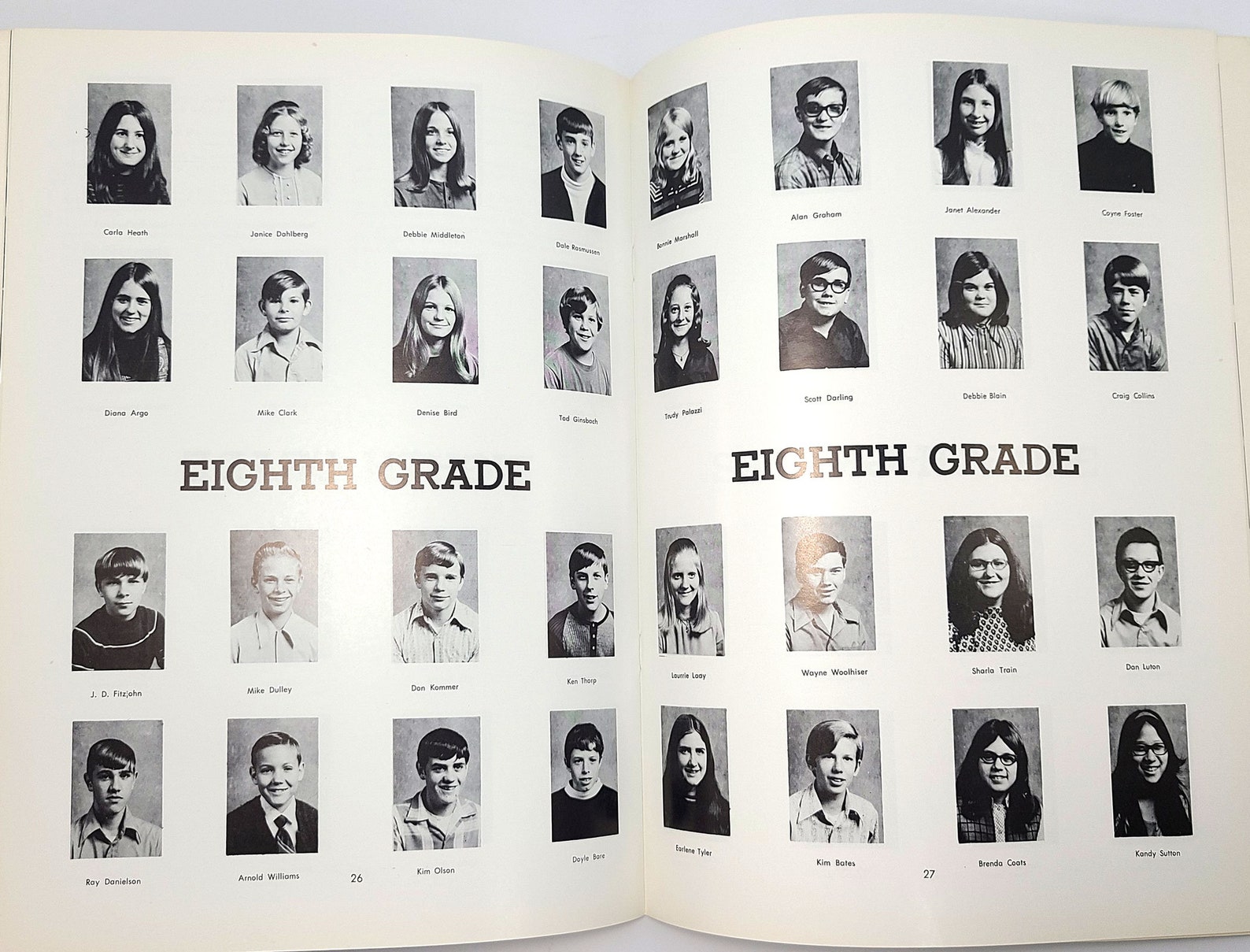 Seven Oak Middle School lebanon Oregon 1972 Yearbook - Etsy UK
