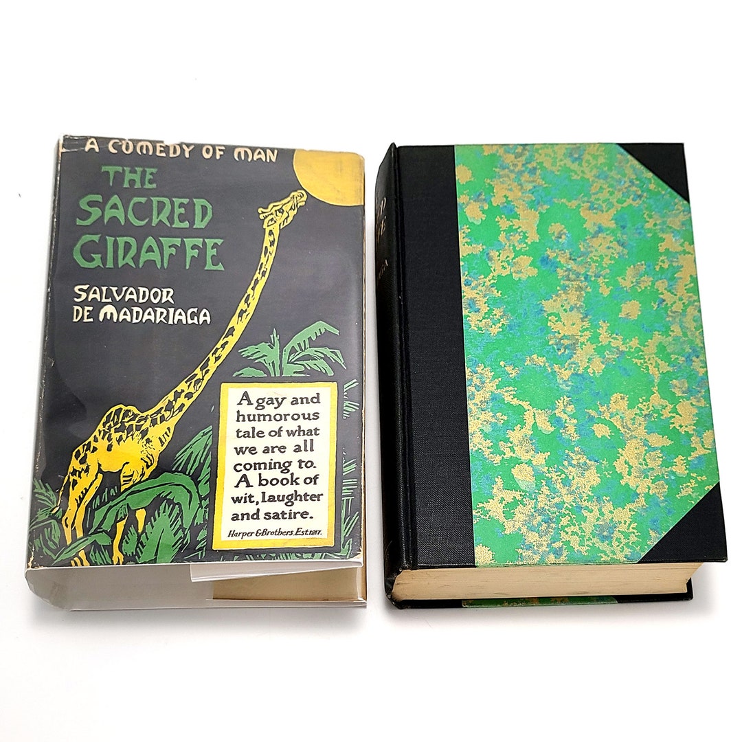 The Sacred Giraffe by SALVADOR DE MADARIAGA 1926 Satire of Human ...