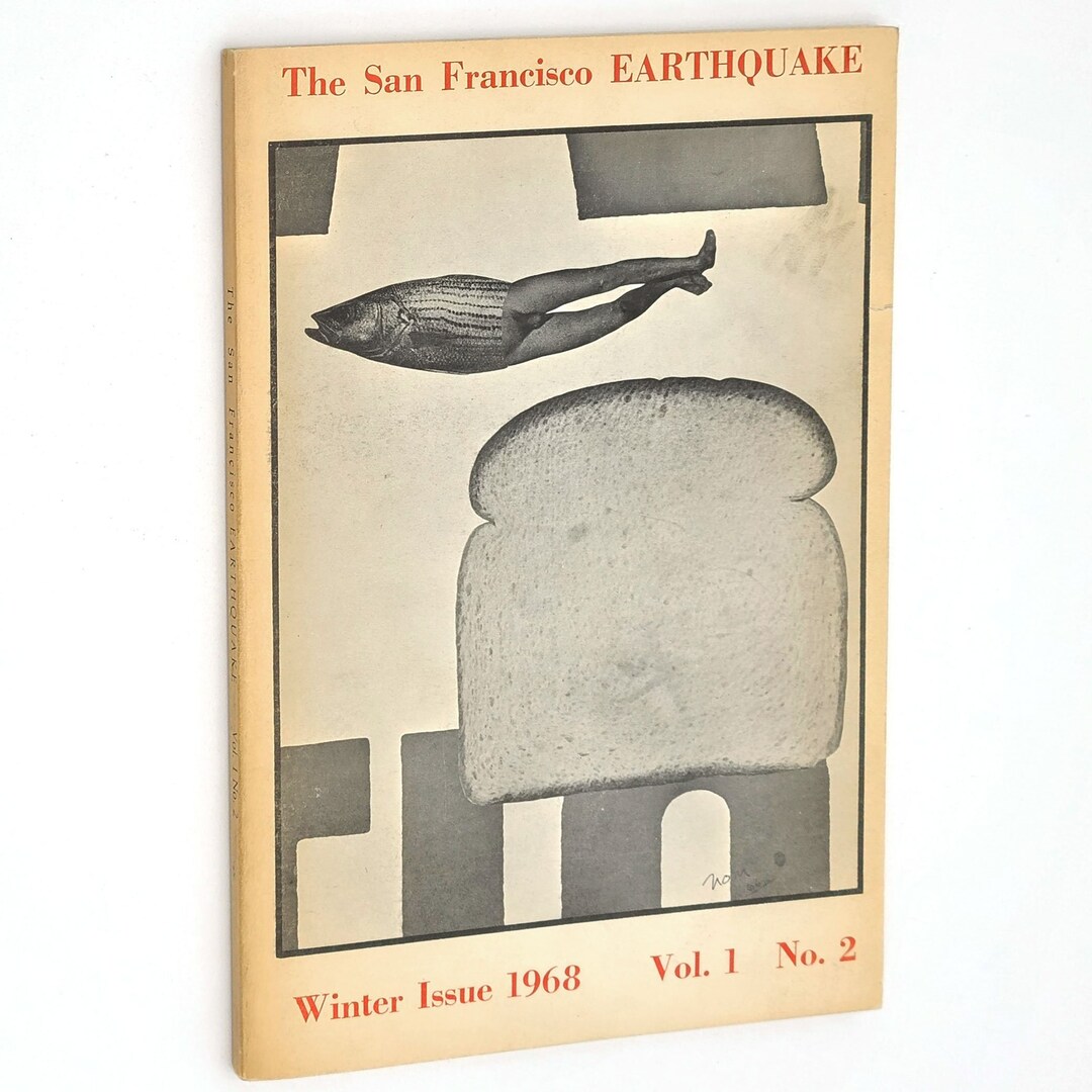 San Francisco EARTHQUAKE - Vol. 1 No. 2 - Winter Issue 1968 ~ Beat ...
