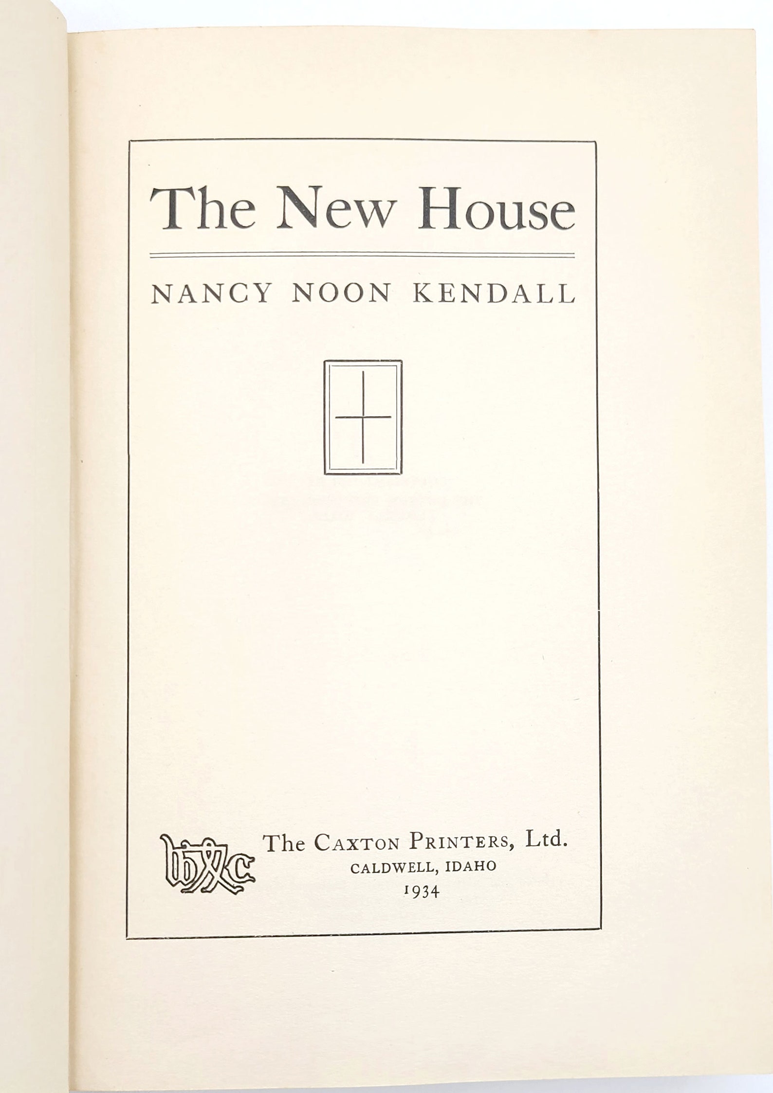 The New House 1934 Nancy Noon Kendall ~ Novel Set in Long Beach ...