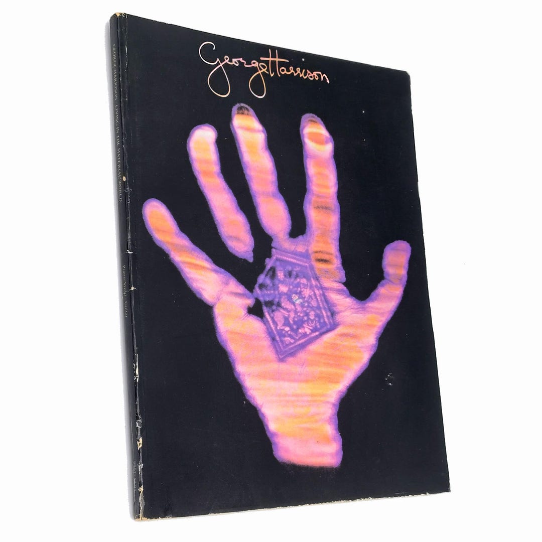 George Harrison - Living in the Material World 1973 Songbook - Etsy