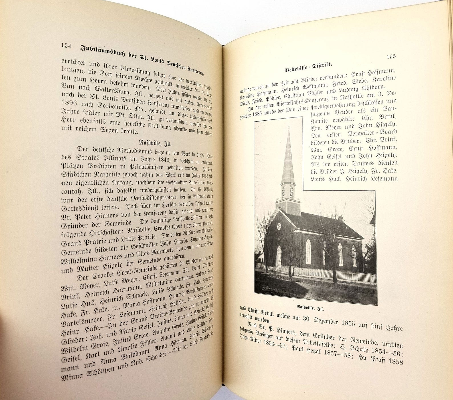 Jubilaumsbuch Der St. Louis Deutschen Konferenz Ca. 1903 Hardcover ...