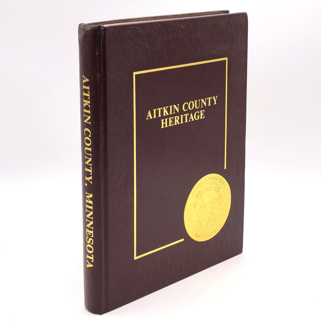 Aitkin County minnesota Heritage 1991 Genealogy History - Etsy