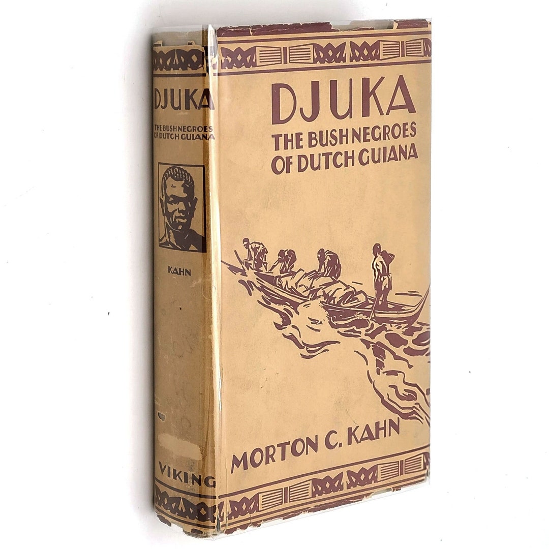 The Djuka of Dutch Guiana 1931 Morton C. Kahn ndyuka - Etsy