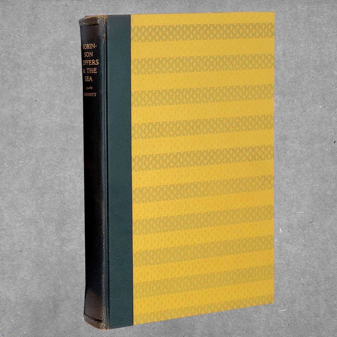 Robinson Jeffers and the Sea 1936 Melba Berry Bennett - Etsy