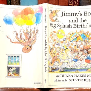 Jimmy's Boa and the Big Splash Birthday Bash SIGNED 1st Edition in Dust ...