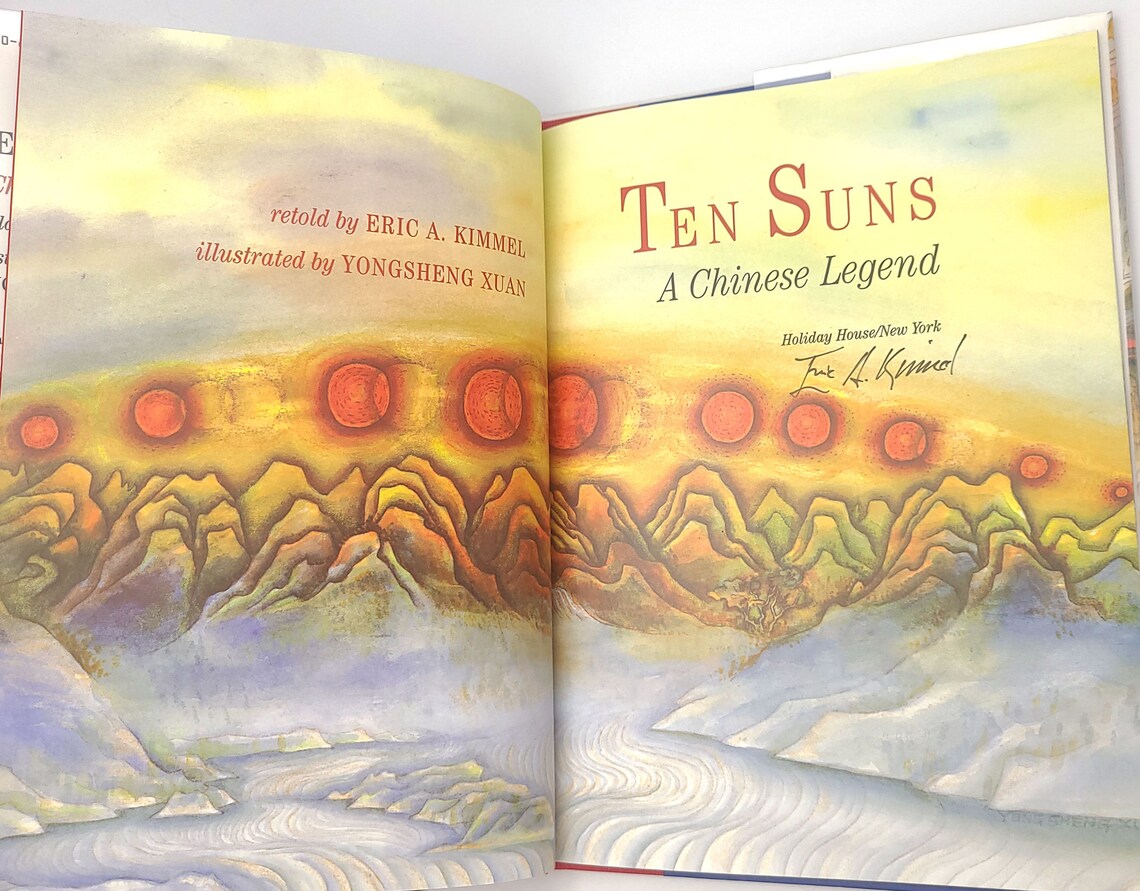Ten Suns: A Chinese Legend SIGNED 1st Edition in Dust Jacket 1998 by ...