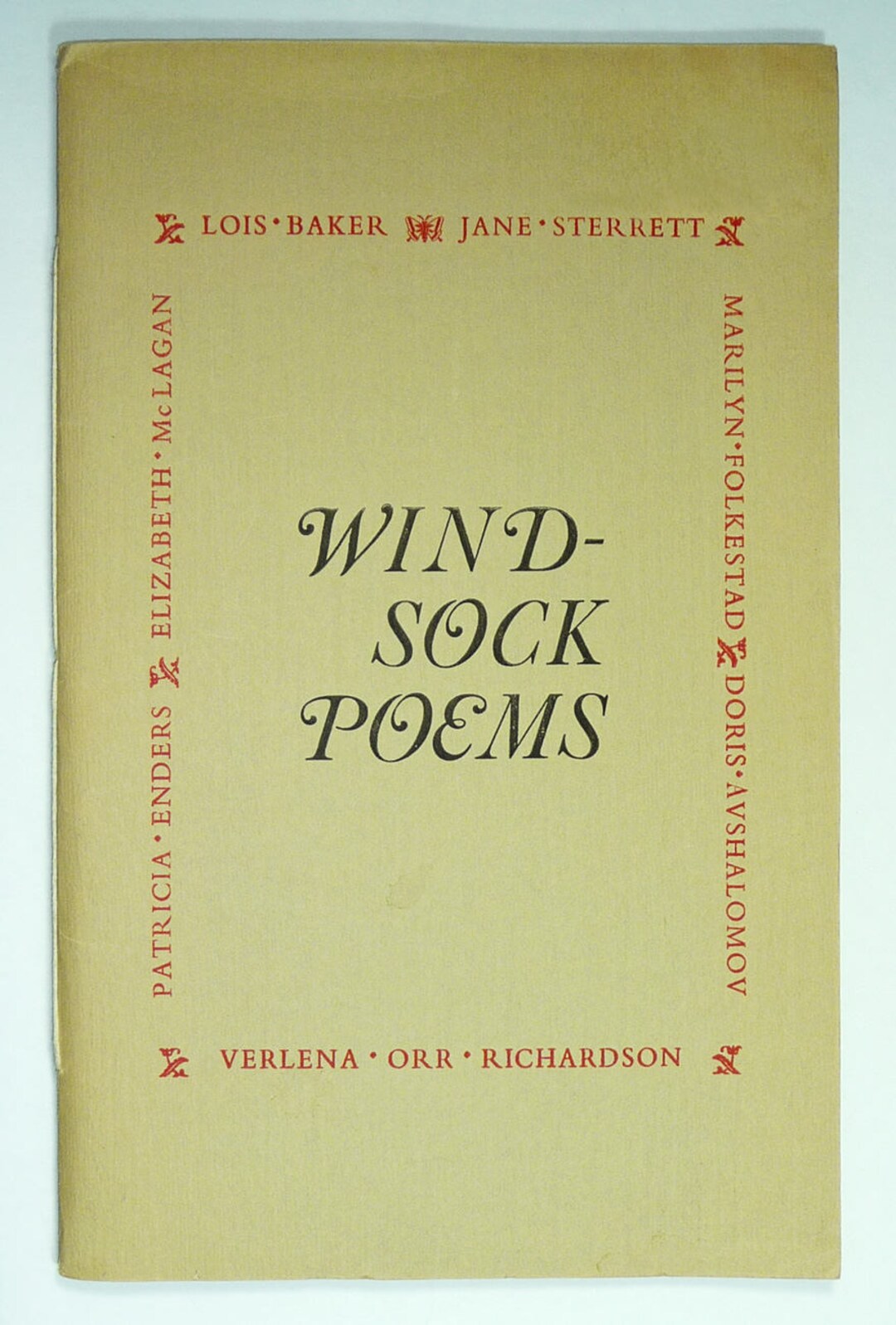 Wind-sock Poems 1981 Howlet Press Women's Poetry Anthology Portland ...