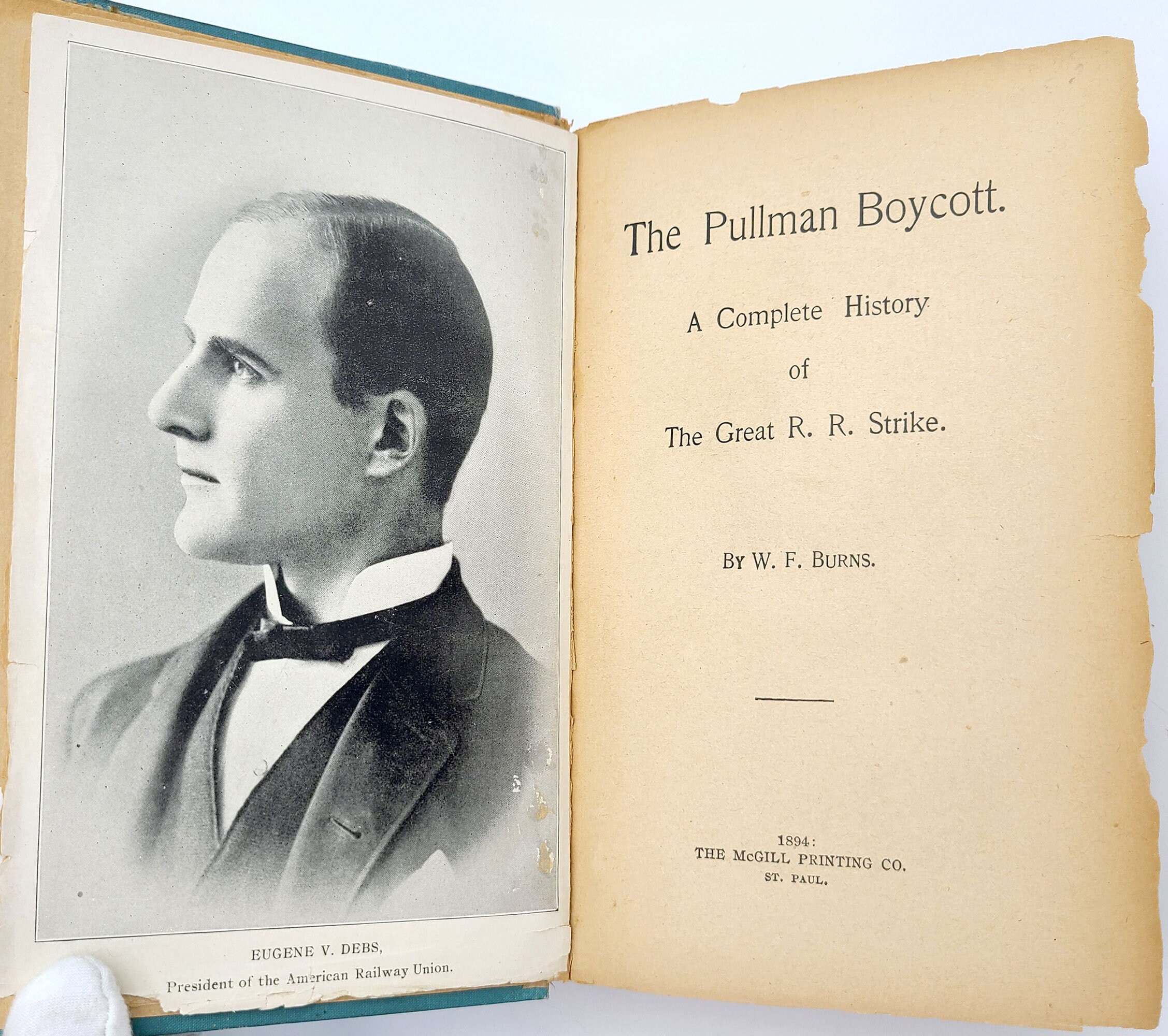 The Pullman Boycott. A Complete History of the Great R.R. - Etsy