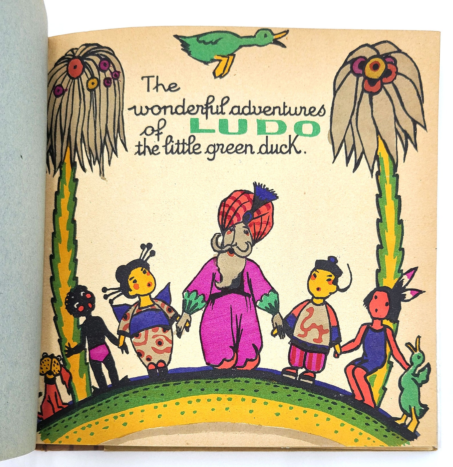 The Wonderful Adventures of Ludo the Little Green Duck by JACK ROBERTS ...