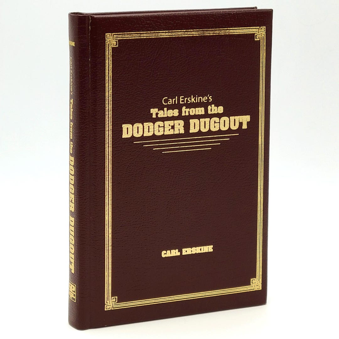 Tales From the Dodger Dugout ~ SIGNED by 1950s Dodgers: Carl Erskine ...
