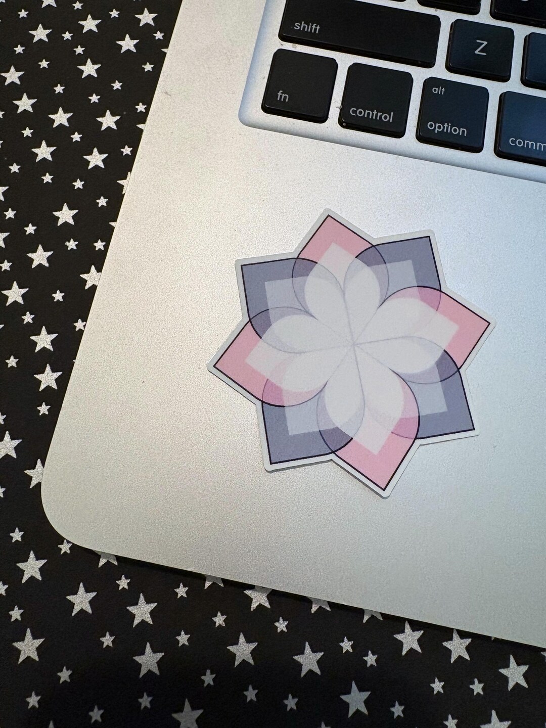 Vinyl Demigirl Pride Flag Flower Glossy Sticker - 2.5” or MINI 1.5” - Etsy