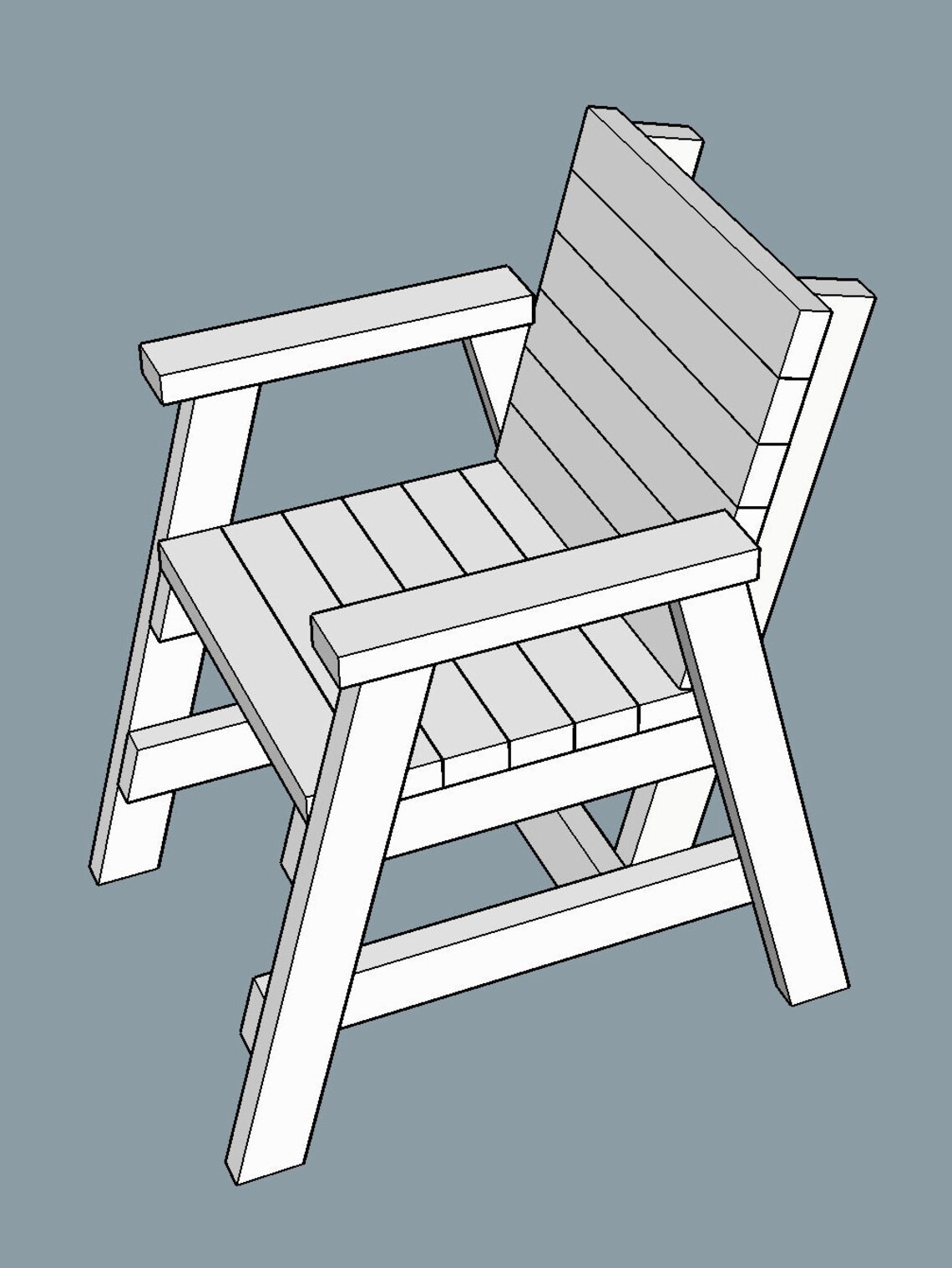 Mini/children's Chair Plans - Etsy