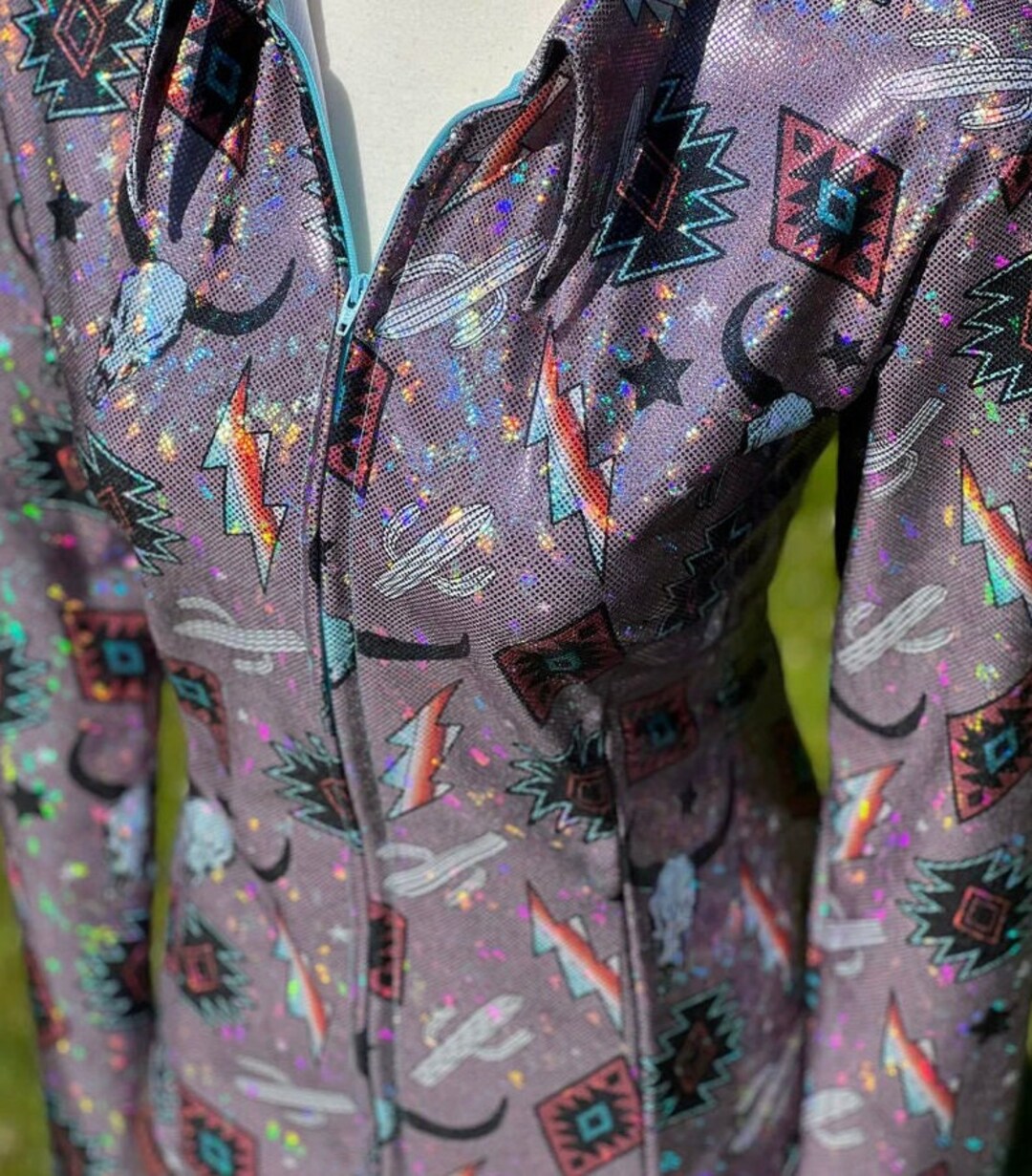 Bout to Get Western Western Rodeo Stretch Show Shirt Rail Jacket ...