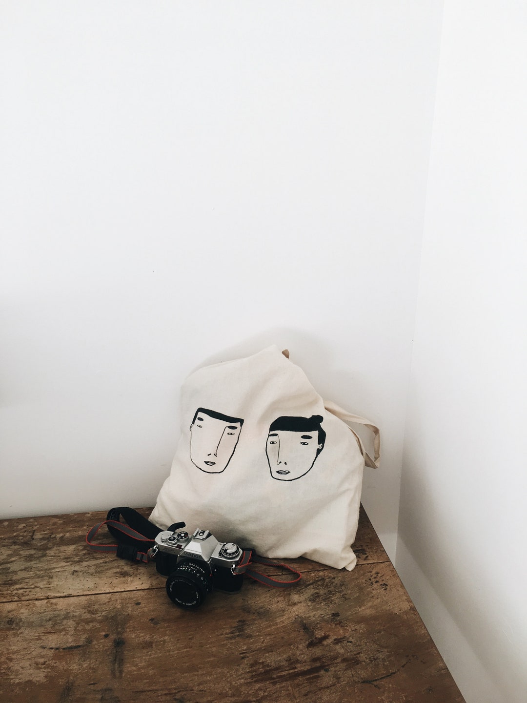 Faces Tote Bag - Etsy