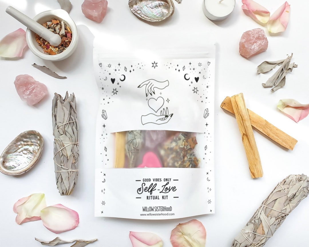 Self Love Smudging Kit Sage Smudge Kit Starter Kit Smudge Set Sage ...