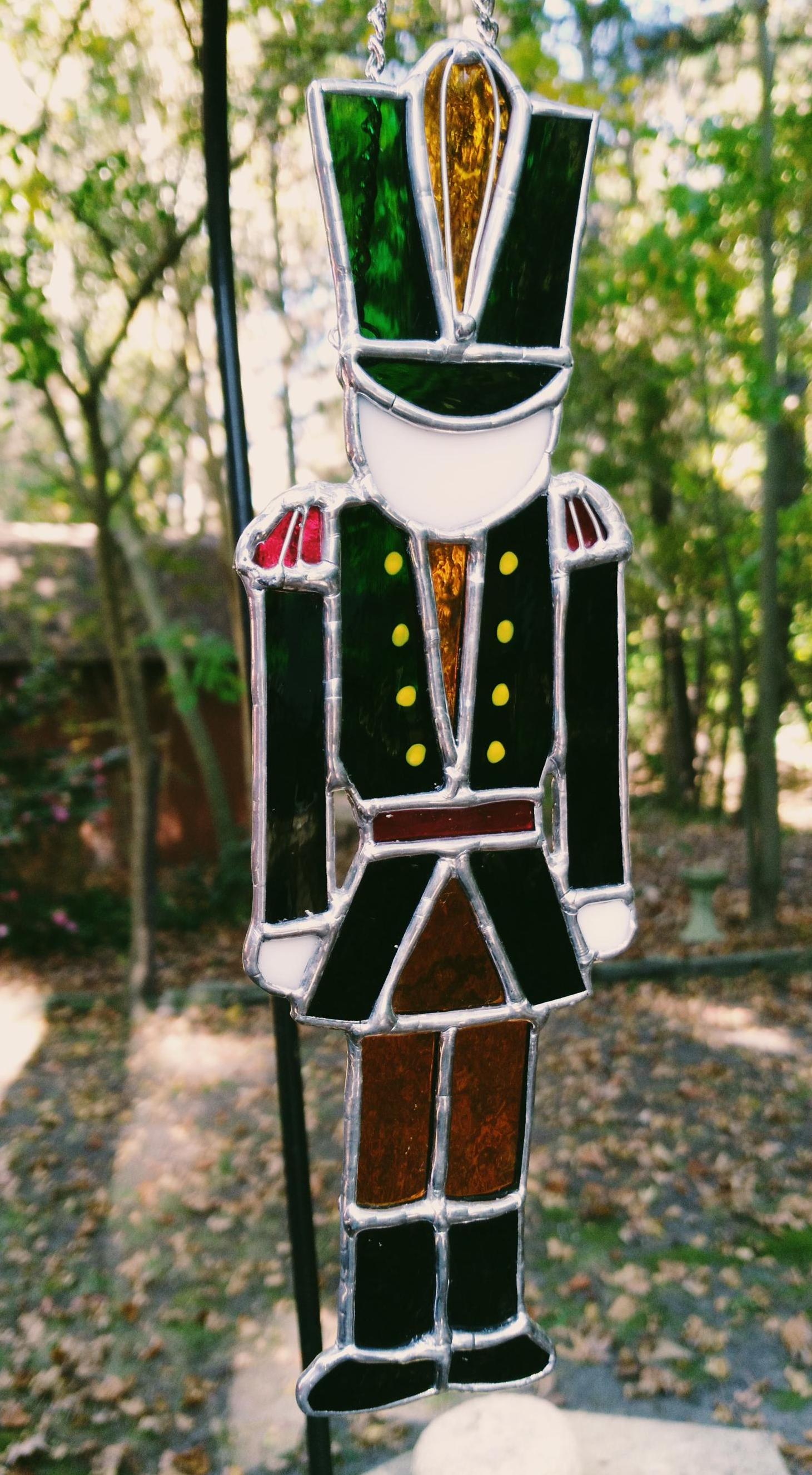 Toy Soldier/nutcracker Stained Glass Pattern - Etsy