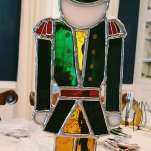 Toy Soldier/nutcracker Stained Glass Pattern - Etsy