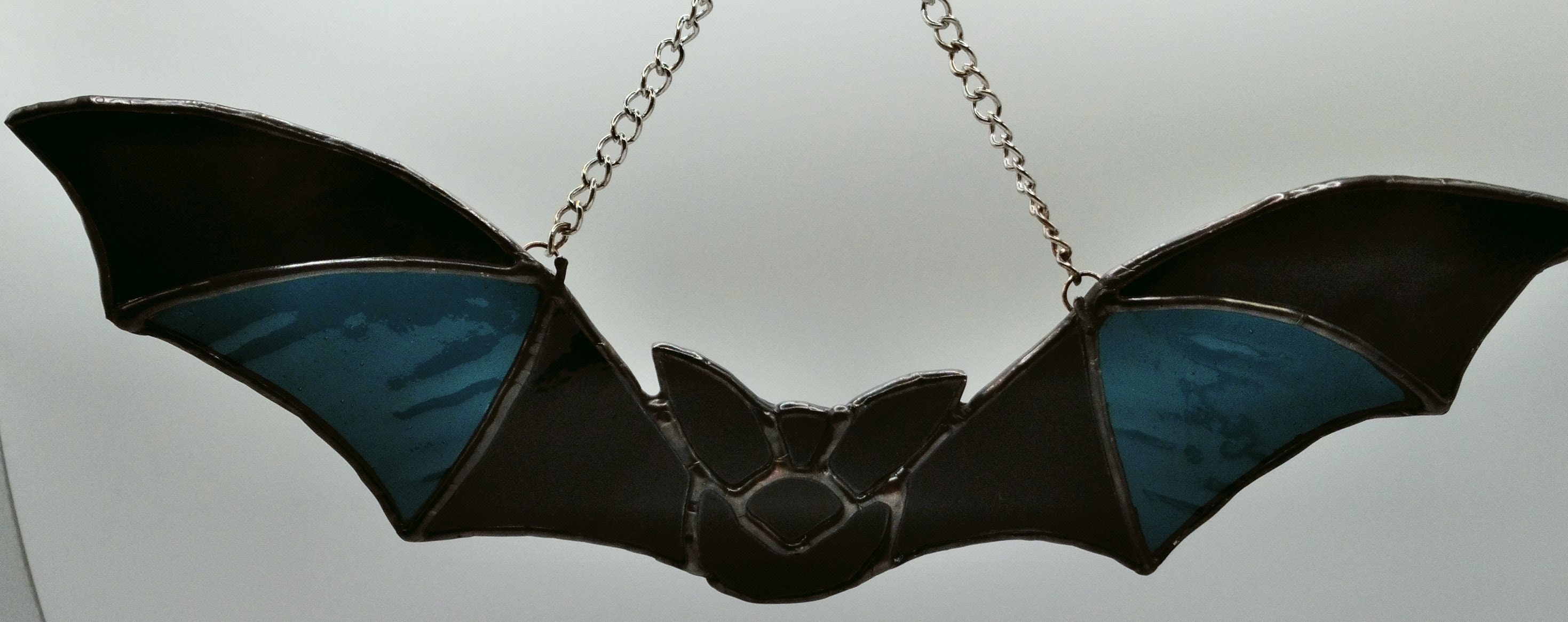 Flying Bat Stained Glass Pattern - Etsy